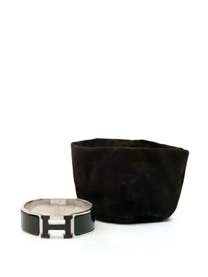Hermès Wide Enamel Clic Clac H Bracelet Pm