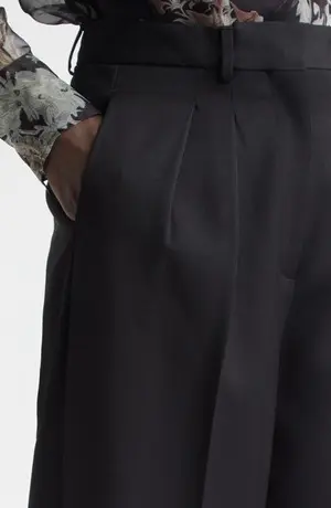 Altuzarra Dash Wool Ankle Pants - Black