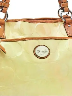 COACH VINTAGE Logo-embossed Tote