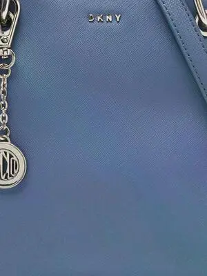 Dkny Leather Tote Bag - Blue