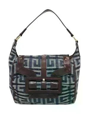 Givenchy Logo-pattern Buckle-fastening Shoulder Bag