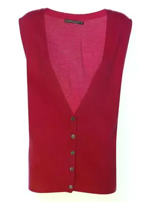 Marina Rinaldi Cashmere Button Waistcoat