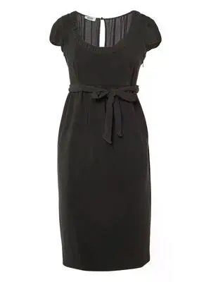 Moschino Cap-sleeve Midi Dress