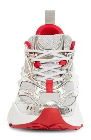 CHRISTIAN LOUBOUTIN So Flo Sneaker - Silver