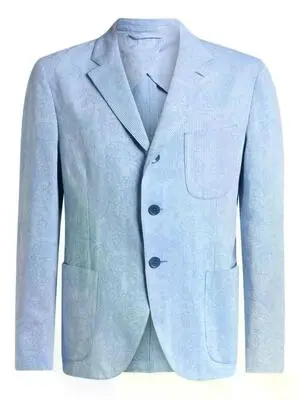 Etro Striped Single-breasted Jacket