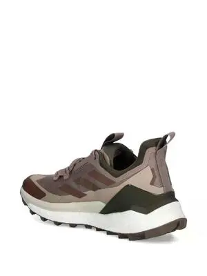 Adidas Terrex Free Hiker 2.0 Panelled Sneakers - Brown