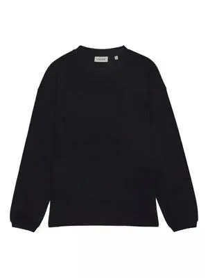 FRAME Waffle-knit Sweatshirt