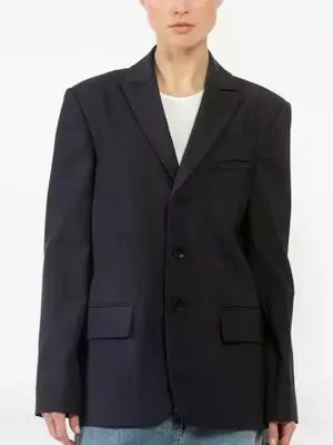 Tibi Button-fastening Single-breasted Blazer