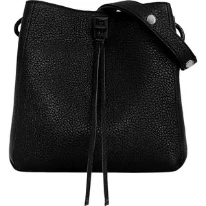 Rebecca Minkoff Darren Leather Shoulder Bag - Black