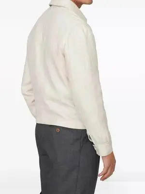 Brunello Cucinelli Spread-collar Bomber Jacket