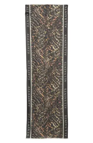 ALLSAINTS Pardus Oblong Scarf