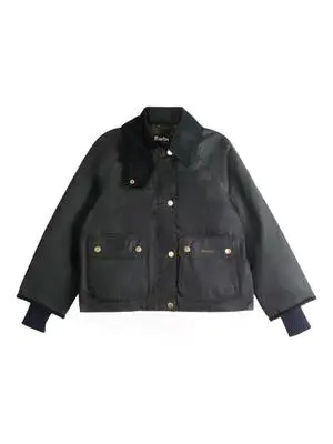 Barbour Beadnell Cropped Jacket - Blue