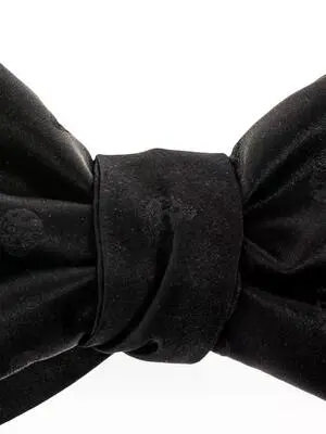 Alexander McQueen Skull-pattern Bow Tie