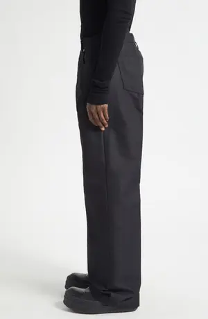 Rick Owens Geth Cotton & Nylon Jeans
