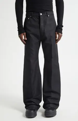 Rick Owens Geth Cotton & Nylon Jeans