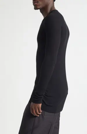 Rick Owens Long Sleeve Rib T-shirt