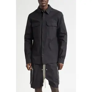 Rick Owens Shirt Jacket Outerwear For Men