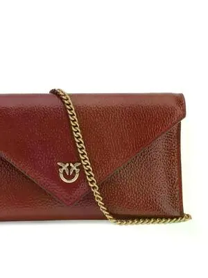Pinko Love Birds Envelope Chain Clutch - Red