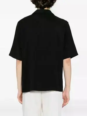 Amiri Varsity-patch Shirt - Black