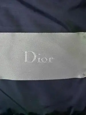 Dior Shearling Collar Goose Down Puffer Jacket
