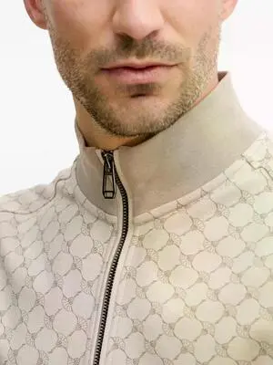 JOOP! Patterned Zip-up Hoodie
