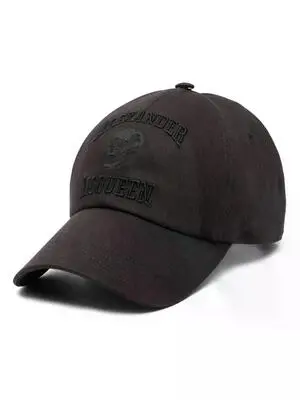 Alexander McQueen Logo-embroidered Cap