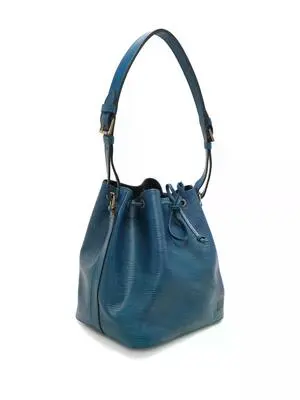 LOUIS VUITTON Petit Noé Leather Bag - Blue