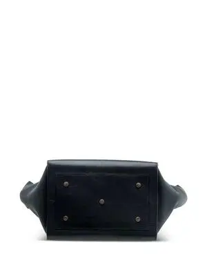 Celine Tie Tote Bag - Black