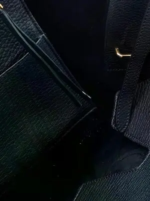 Celine Tie Tote Bag - Black