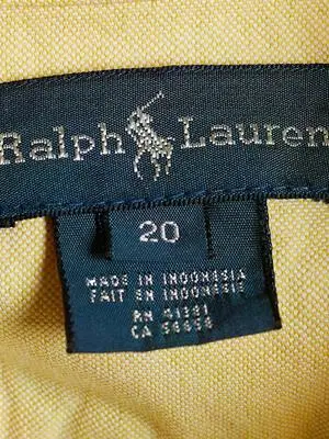 Polo Ralph Lauren Button-down Long-sleeve Shirt - Yellow