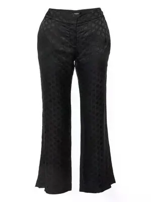 Balmain Silk-blend Straight-leg Trousers