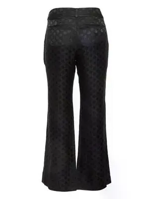Balmain Silk-blend Straight-leg Trousers