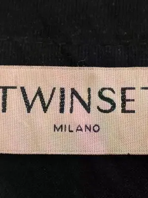 TWINSET Cotton Top With Ruffle Detail