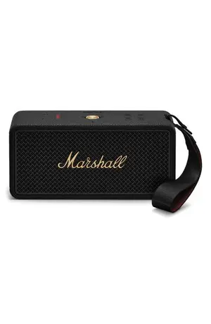 Marshall Middleton Ii Portable Bluetooth® Speaker - Black And Brass