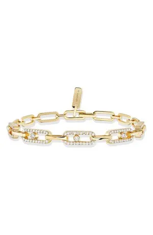Messika Move Link Diamond Rivière Bracelet