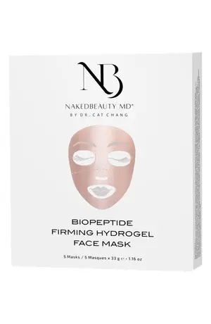 NAKEDBEAUTY MD 5-pack Firming Hydrogel Face Masks - No Color