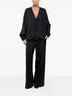 SA SU PHI V-neck Button Jacket