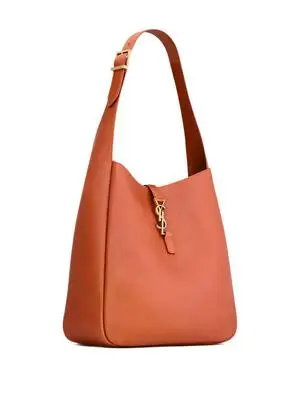 Saint Laurent Large Le 5 À 7 Buckle Leather Shoulder Bag