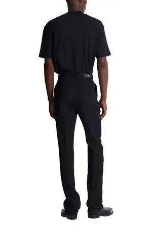 Balmain Wool Darted Trousers