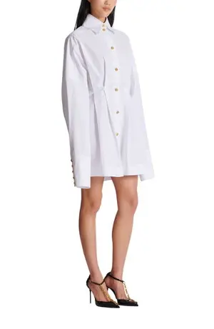 Balmain Poplin Shirt Dress