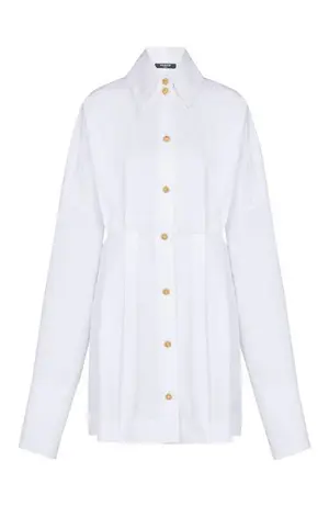 Balmain Poplin Shirt Dress