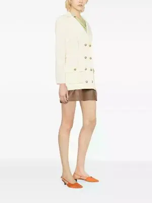 Gucci Double-breasted Knitted Blazer
