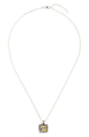 TWOJEYS Due Stelle Icon Pendant Necklace - Silver