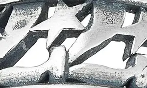 TWOJEYS 777 Stars Sterling Ring