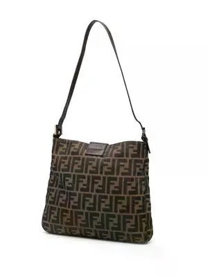Fendi 20th Century Zucca Canvas Shoulder Bag