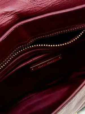 Miu Miu Quilted Leather Shoulder Bag - Red