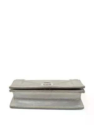 Dior Diorama Leather Crossbody Bag - Grey