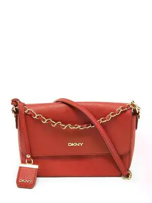 Dkny Bryant Flap Shoulder Bag - Red