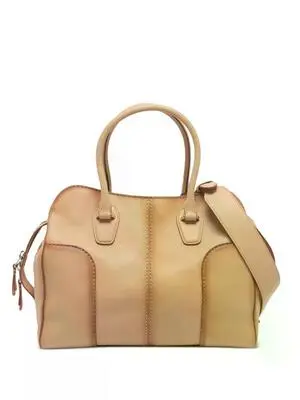 TOD'S Large Sella Leather Tote Bag