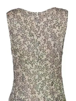Max Mara Silk Printed Mini Dress